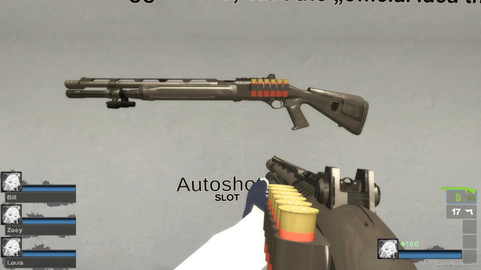 1301tactical black (Auto Shotgun) [request] (Mod) for Left 4 Dead 2 ...