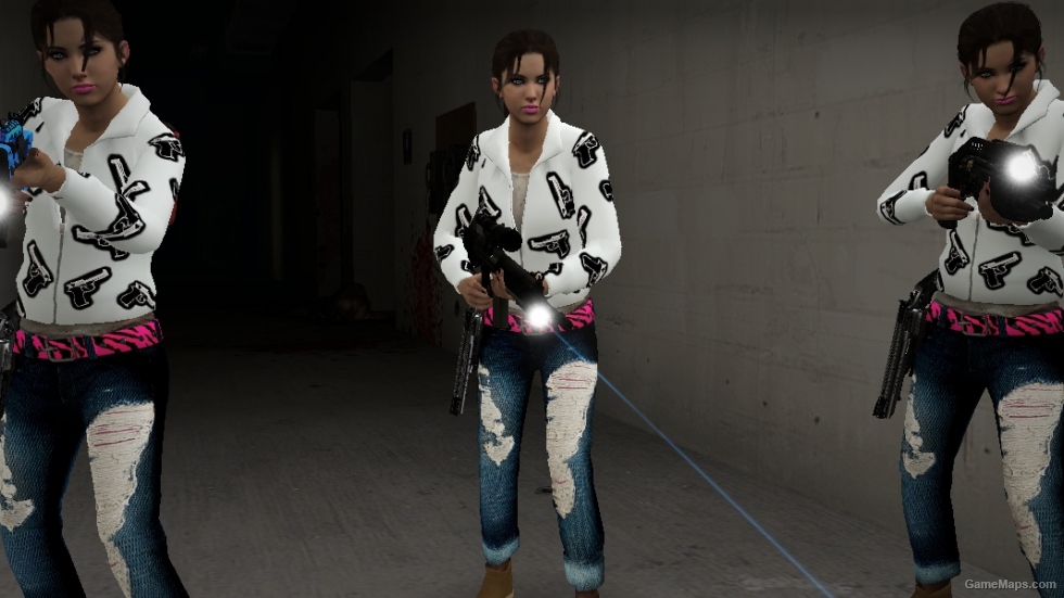 4 Zoey campaign for l4d2 skin Colour 1 (Mod) for Left 4 Dead 2 ...