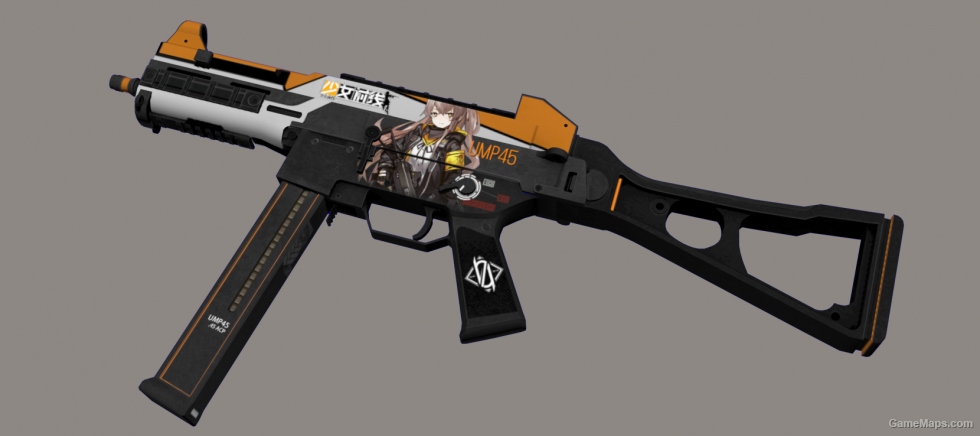 少女前线45姐主题UMP45 # G&F UMP45 Theme UMP45(smg) (Mod) for Left 4 Dead 2 ...