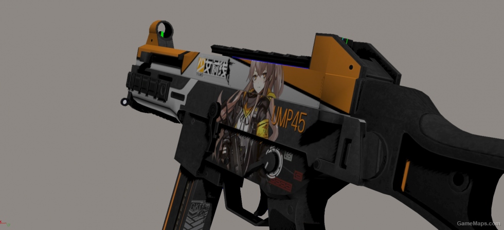 少女前线45姐主题UMP45 # G&F UMP45 Theme UMP45(smg) (Mod) for Left 4 Dead 2 ...