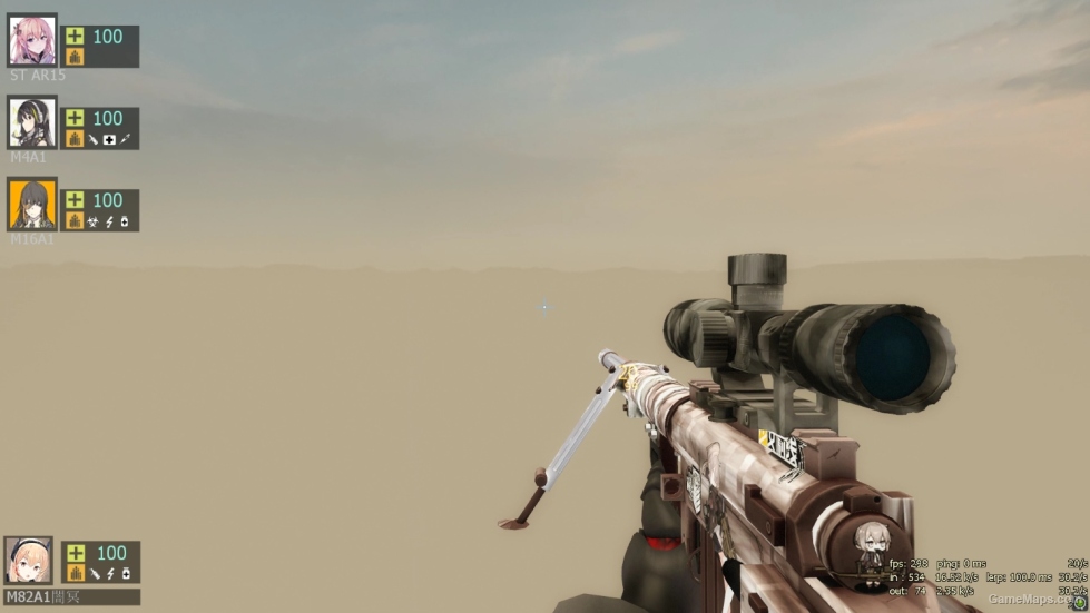 少女前线 M200替换AWP/ (Girls' Frontline M200）replace AWP (Mod) for Left 4 ...