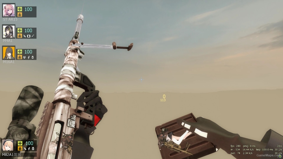 少女前线 M200替换AWP/ (Girls' Frontline M200）replace AWP (Mod) for Left 4 ...