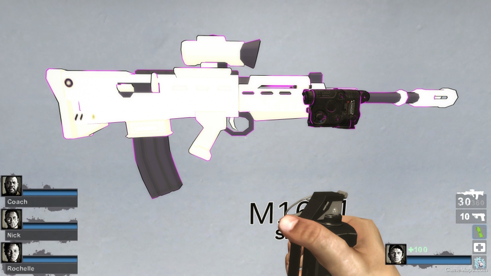 [Blue Archive] tactical Enfield L85A2 [M16A2] (Mod) for Left 4 Dead 2 ...