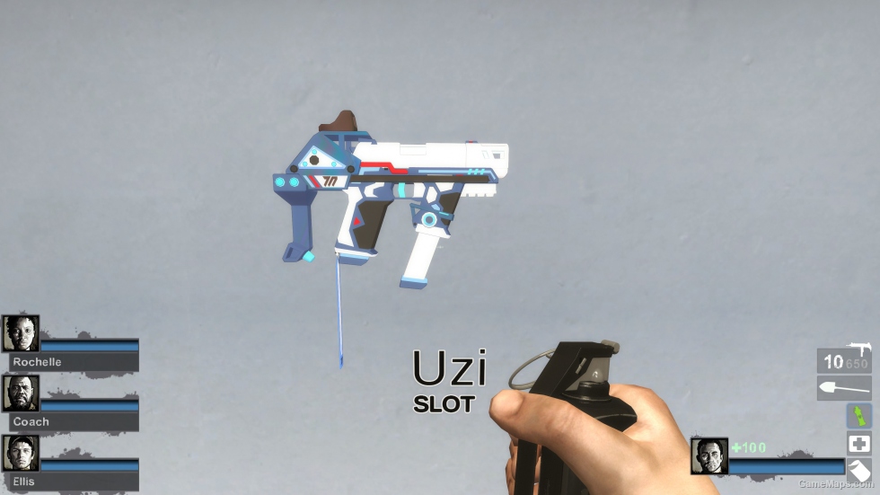 [Blue Archive]Noa's Pistol - Secretary on Record (Replace UZI) [request] (Mod) for Left 4 Dead 2 ...