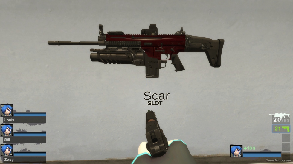 [COD16 MW] SCAR MK13 MOD (Desert Rifle) [request] (Mod) for Left 4 Dead 2 - GameMaps.com