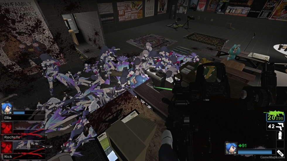 [COD16 MW] SCAR MK13 MOD (Desert Rifle) [request] (Mod) for Left 4 Dead ...