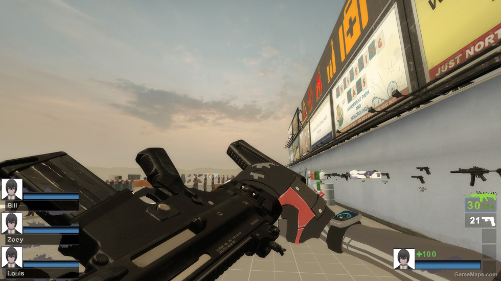 [COD:MW II ] FN SCAR-H TAQ-V (Desert Rifle) [request] (Mod) for Left 4 ...