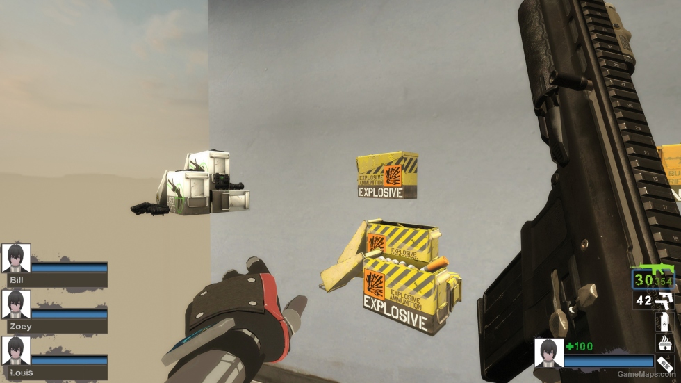 [COD:MW II ] FN SCAR-H TAQ-V (Desert Rifle) [request] (Mod) for Left 4 ...