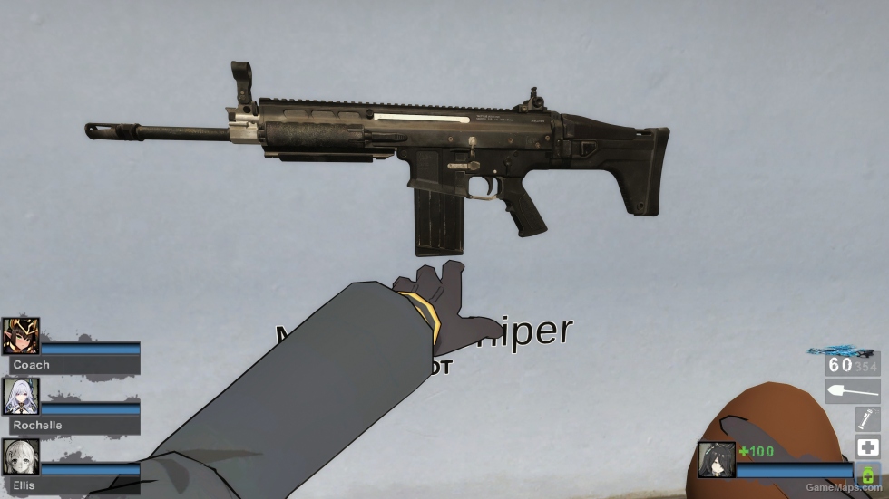 [COD:MW II ] FN SCAR-H TAQ-V (Military Sniper) [request] (Mod) for Left ...
