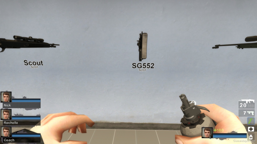 [COD:MW II ] FN SCAR-H TAQ-V (SG552) [request] (Mod) for Left 4 Dead 2 ...