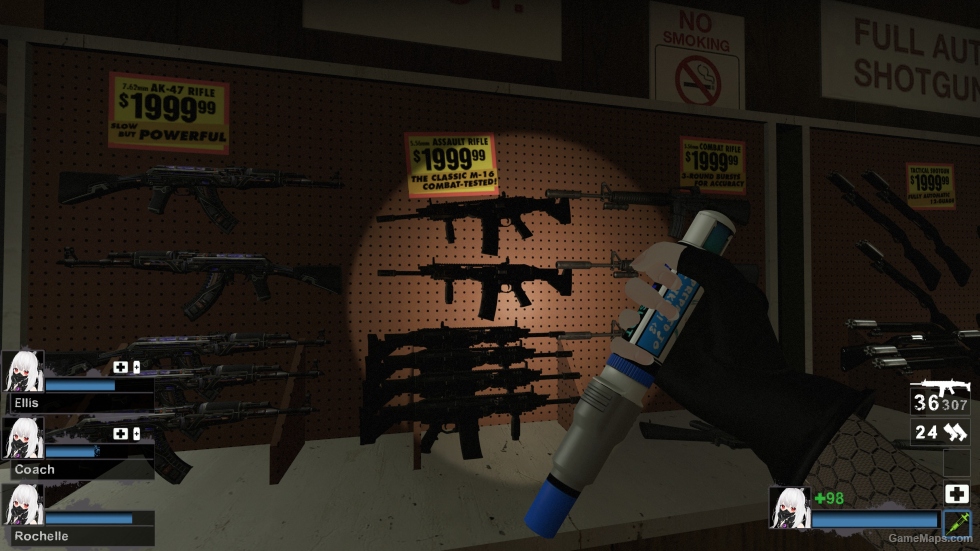 [CODOL]ACR with FlashHidder (M16A2) (Mod) for Left 4 Dead 2 - GameMaps.com