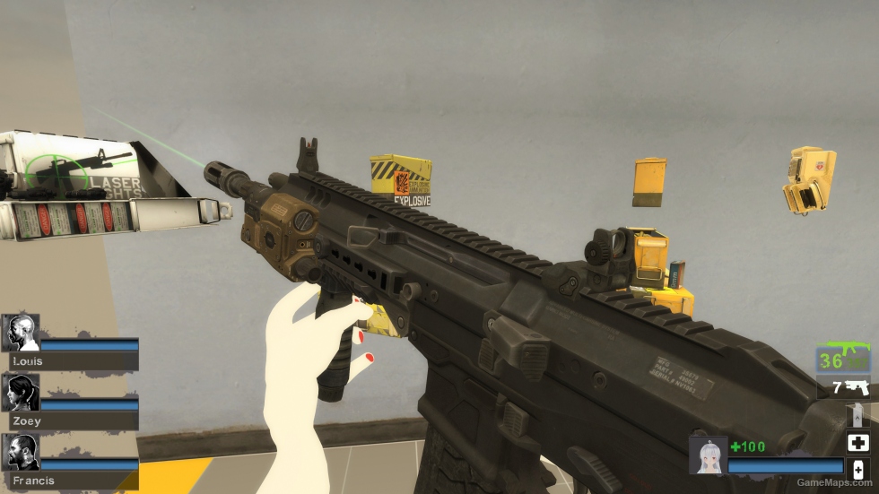 [CODOL]ACR with FlashHidder (M16A2) (Mod) for Left 4 Dead 2 - GameMaps.com