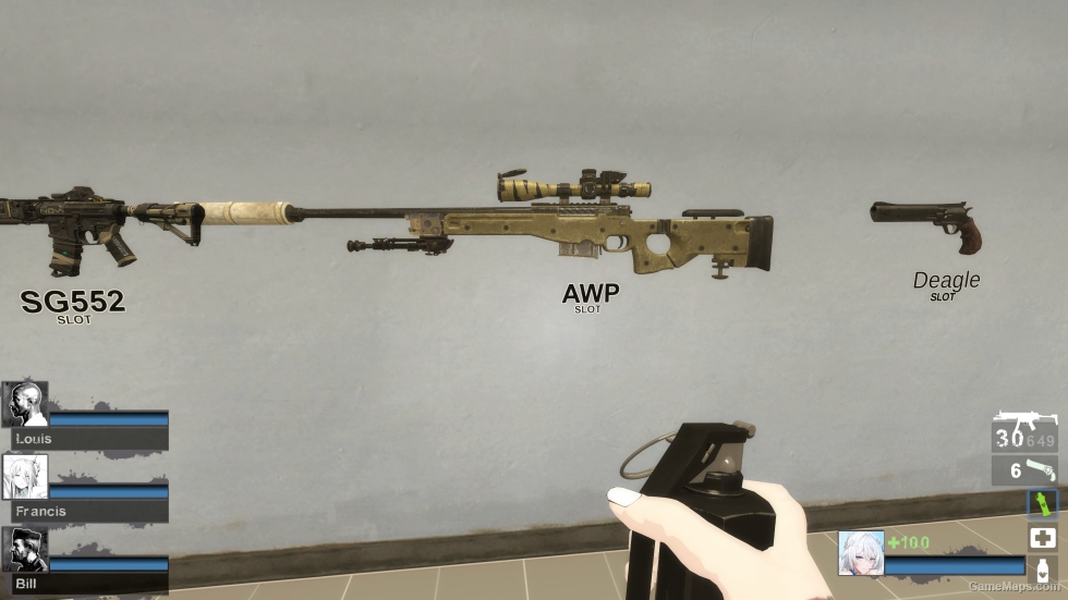 [Firearms] COD L115A3 T1 replaces AWP (request) (Mod) for Left 4 Dead 2 ...
