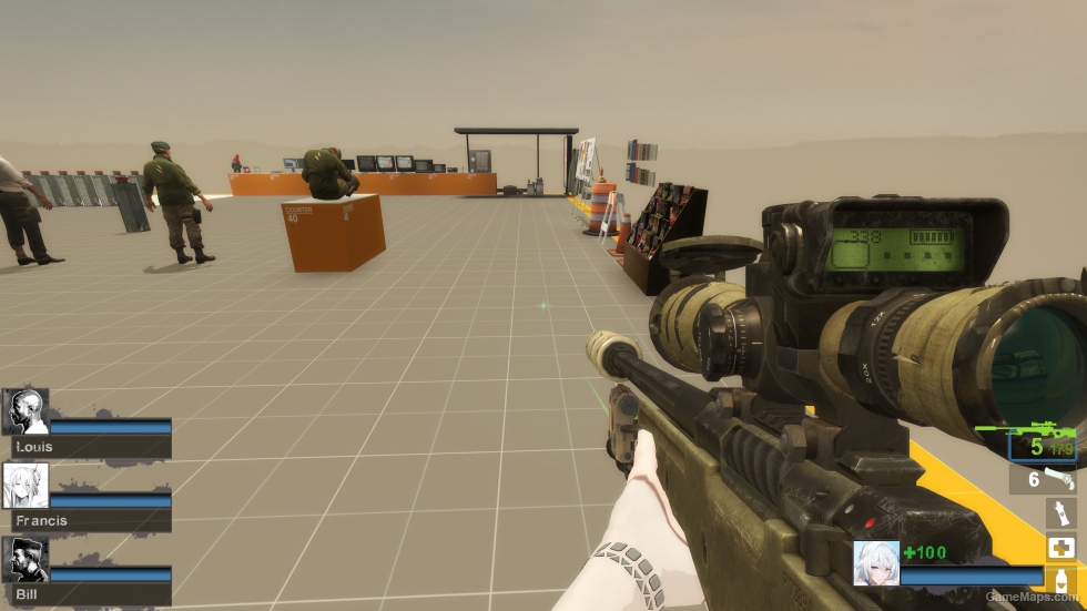 [Firearms] COD L115A3 T1 replaces AWP (request) (Mod) for Left 4 Dead 2 ...