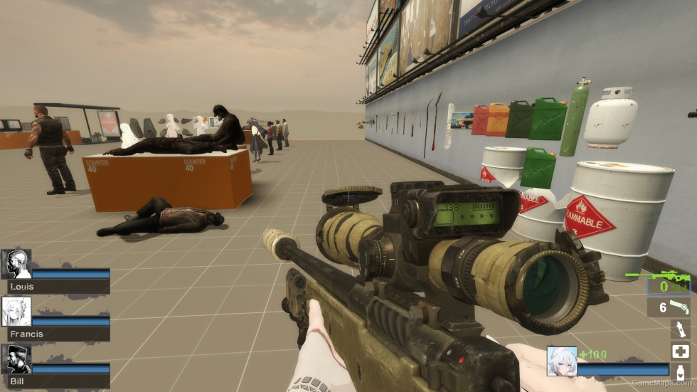 [Firearms] COD L115A3 T1 replaces AWP (request) (Mod) for Left 4 Dead 2 ...