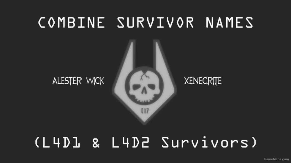 [L4D2] Combine Survivor Names (Mod) for Left 4 Dead 2 - GameMaps.com