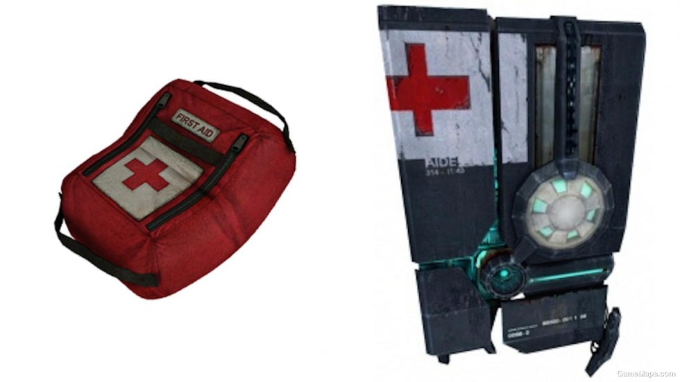 [L4D2] Half-Life 2 Wall Chargers (Medkit & Defib) (Mod) for Left 4 Dead ...