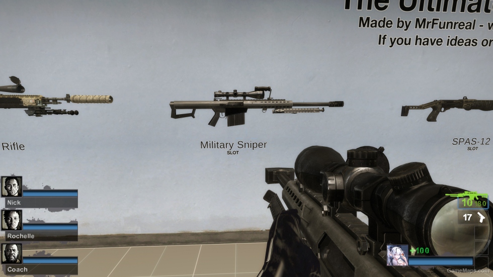 [MW3] Barret .50cal v2 replace Military Sniper Rifle (MW3 Animation ...