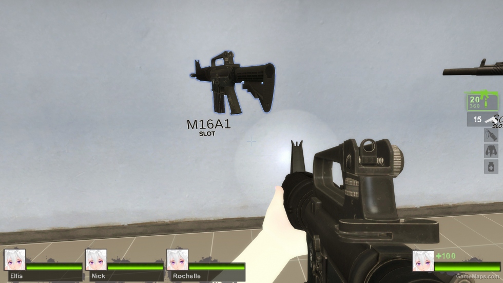 [PD2] AMCAR - M16 Rifle (Mod) for Left 4 Dead 2 - GameMaps.com