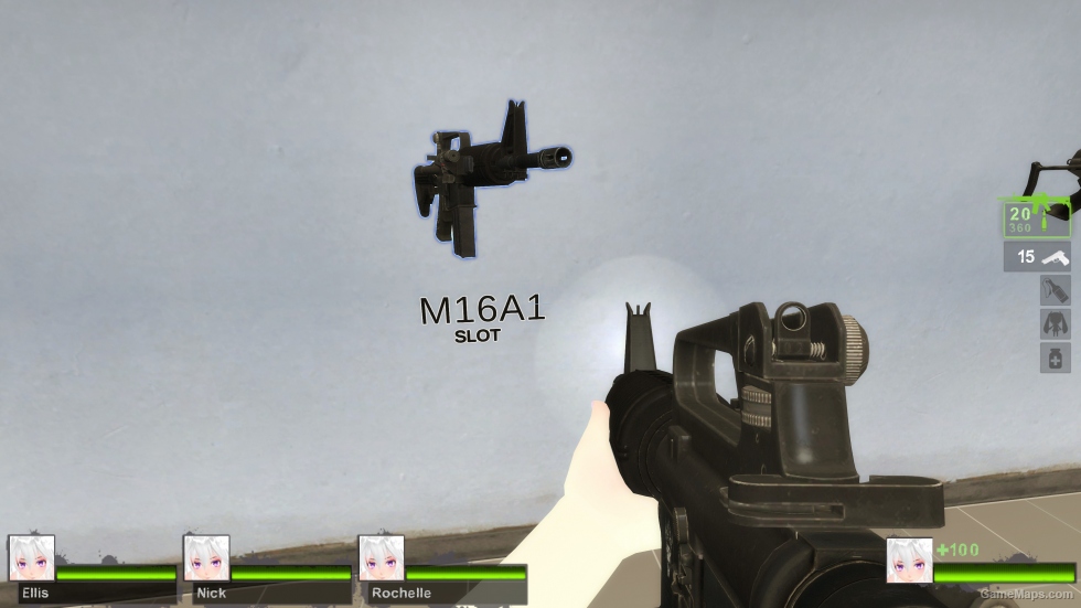 [PD2] AMCAR - M16 Rifle (Mod) for Left 4 Dead 2 - GameMaps.com