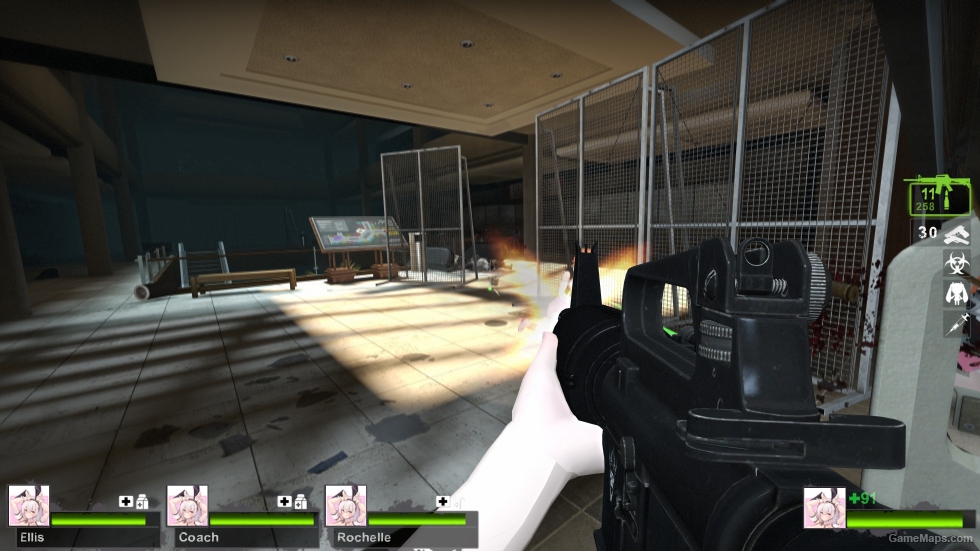 [PD2] AMCAR - M16 Rifle (Mod) for Left 4 Dead 2 - GameMaps.com