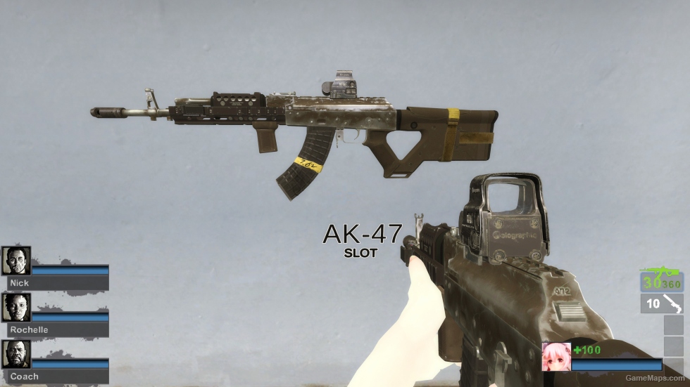 [Rainbow six Siege] M762 v2 (AKM) [Sound fix Ver] (Mod) for Left 4 Dead 2 - GameMaps.com