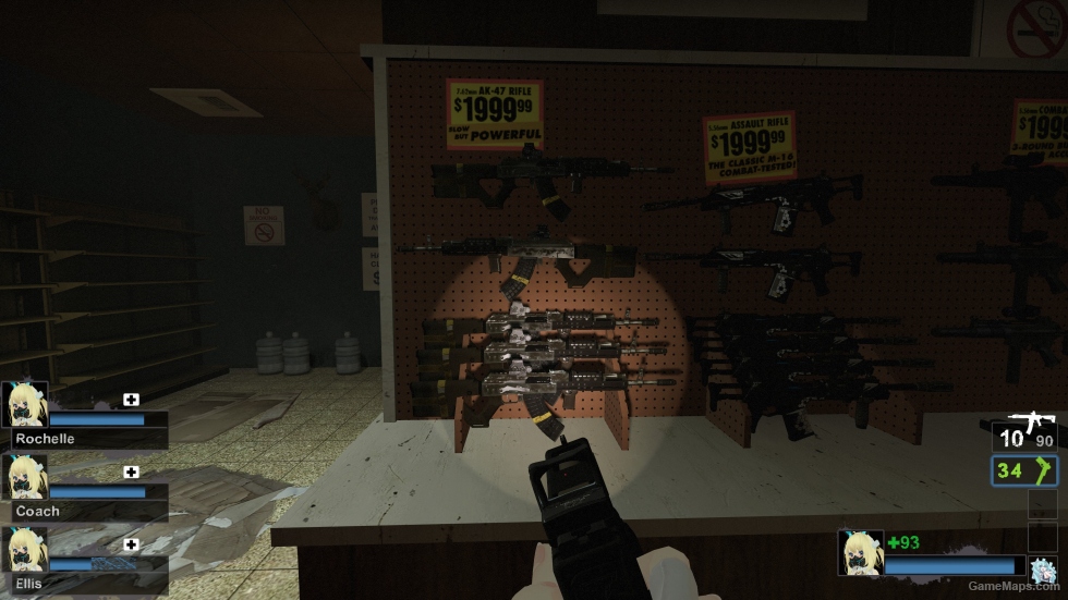 [Rainbow six Siege] M762 v2 (AKM) [Sound fix Ver] (Mod) for Left 4 Dead ...