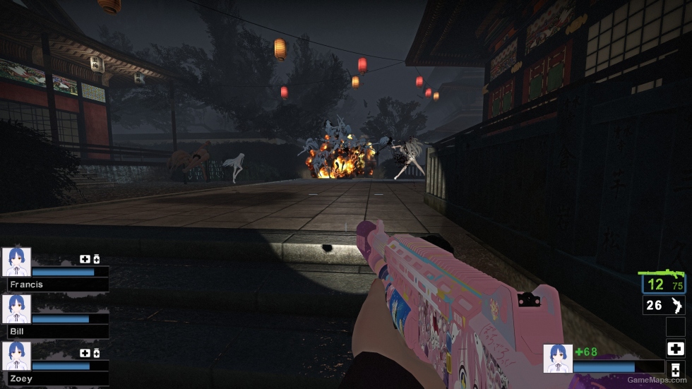 (Without Scope)[Bocchi the Rock!]S890 - Bocchi(Replace m1014) v2 (Mod ...