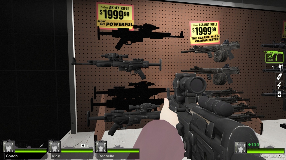 A280c Blaster (AKM) (request) (Mod) for Left 4 Dead 2 - GameMaps.com