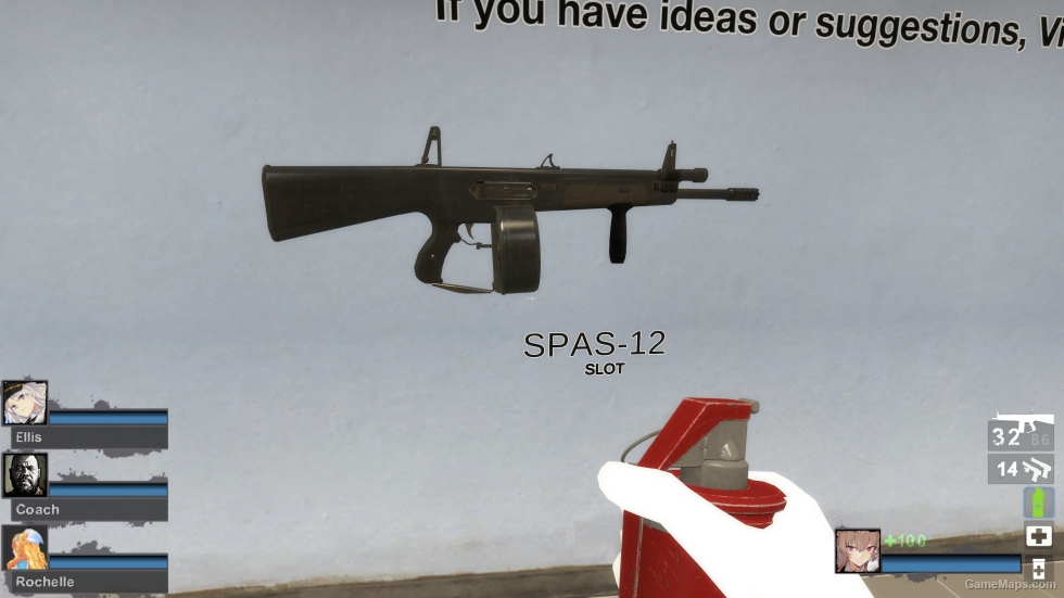 AA-12 iron sight (Combat Shotgun) [request] (Mod) for Left 4 Dead 2 - GameMaps.com