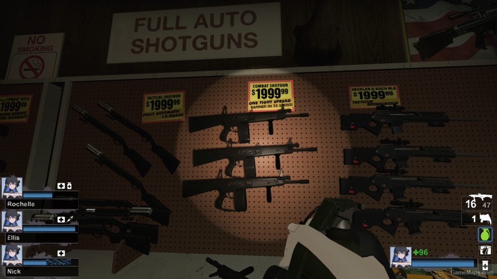 AA-12 iron sight (Combat Shotgun) [request] (Mod) for Left 4 Dead 2 - GameMaps.com