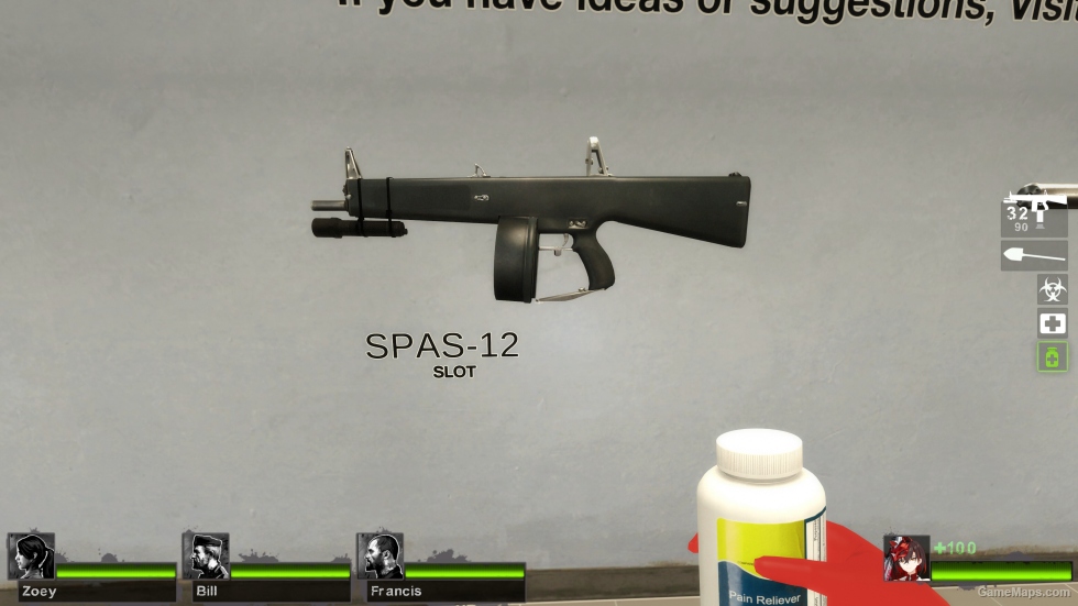 AA-12 Left 4 Dead-Survivors- (SPAS) [request] (Mod) for Left 4 Dead 2 - GameMaps.com