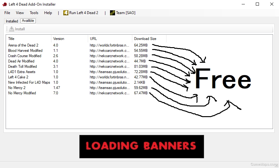 Add-On Manager for L4D2 (Tool) for Left 4 Dead 2 - GameMaps.com