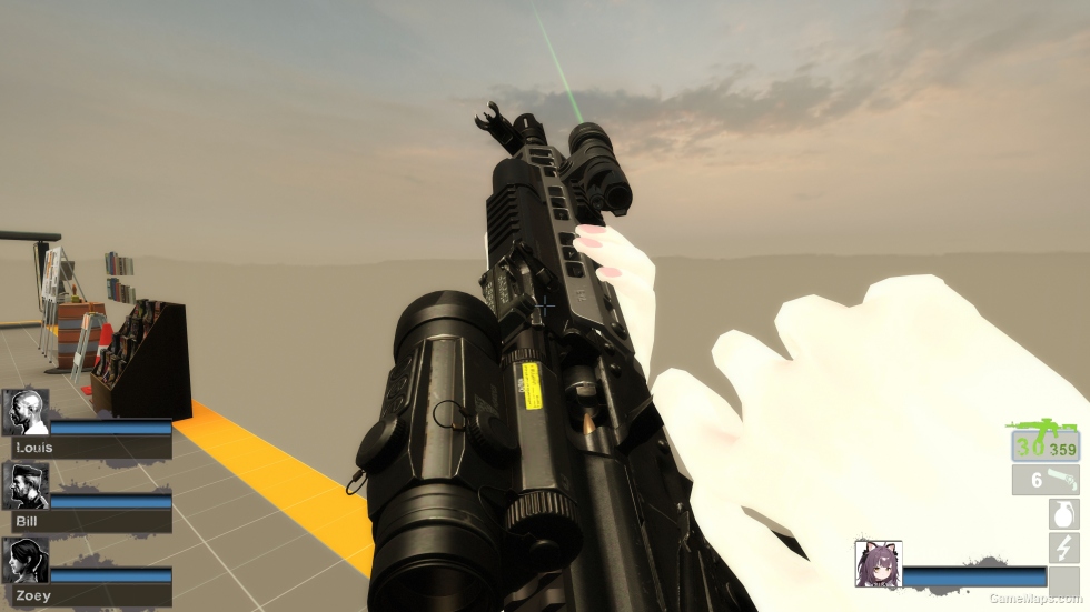 AK74 Tactical - Compressed Weapon Mod (AK-47) [request] (Mod) for Left 4 Dead 2 - GameMaps.com