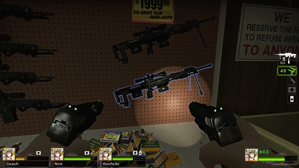 AMP DSR-1 v3 (Military Sniper) (Mod) for Left 4 Dead 2 - GameMaps.com