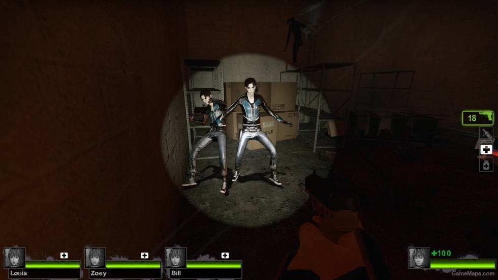 Android common infected Zoey (Mod) for Left 4 Dead 2 - GameMaps.com