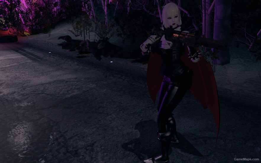 Arisha: Vampire Replaces Rochelle (Mod) for Left 4 Dead 2 - GameMaps.com