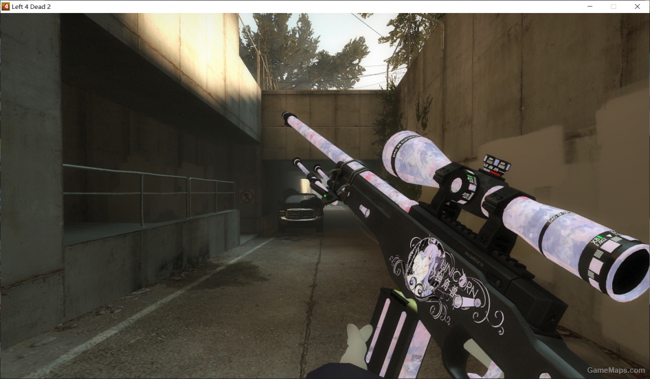 AWP 碧蓝航线 独角兽 （荧光）# AWP Azur Lane Unicorn (Glow) (Mod) for Left 4 Dead 2 ...