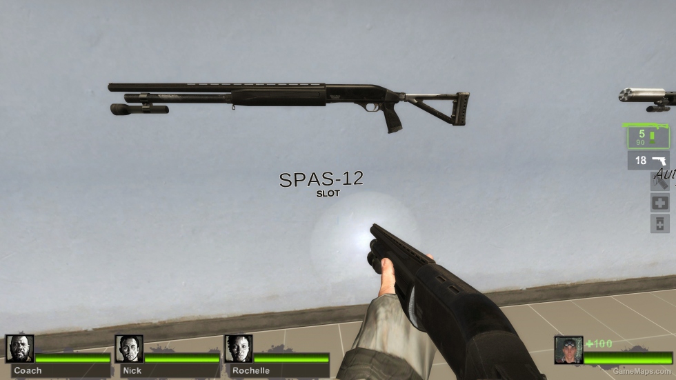 Baikal MP-153 (Plastic) V3 [SPAS-12] - Sound fix Ver (Mod) for Left 4 ...