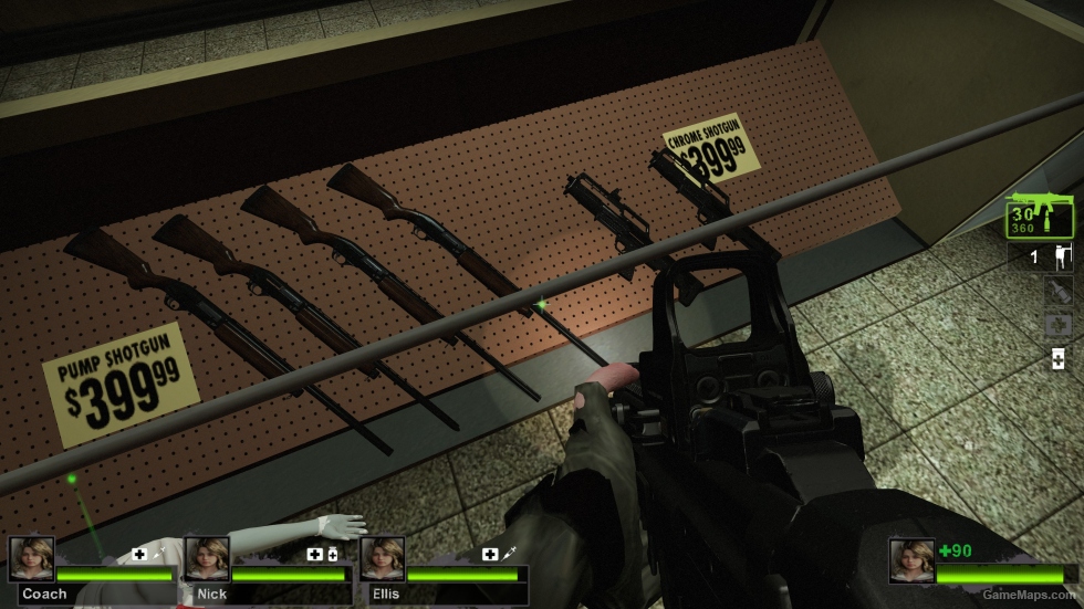 Baikal MP-153 (Wooden) V2 [pump shotgun] - request (Mod) for Left 4 ...