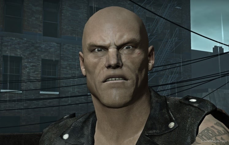 Bald Francis Head (w/o goatee) (Left 4 Dead 2) - GameMaps