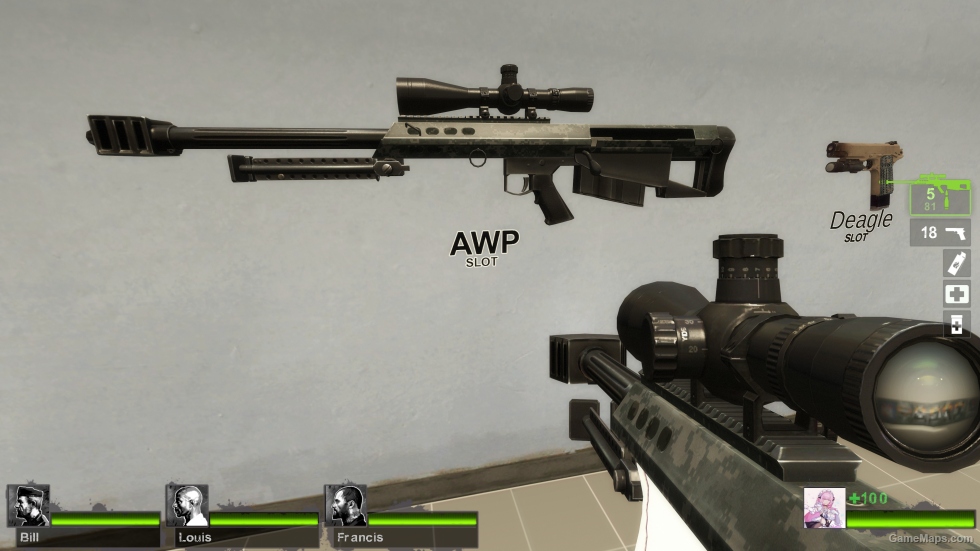 Barrett M95 [AWP] (Mod) for Left 4 Dead 2 - GameMaps.com