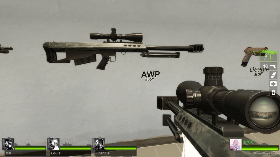 Barrett M95 [AWP] (Mod) for Left 4 Dead 2 - GameMaps.com