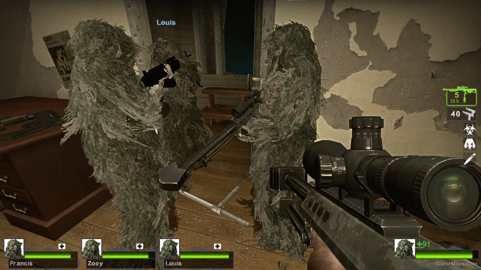 Barrett M95 (military sniper) (Mod) for Left 4 Dead 2 - GameMaps.com