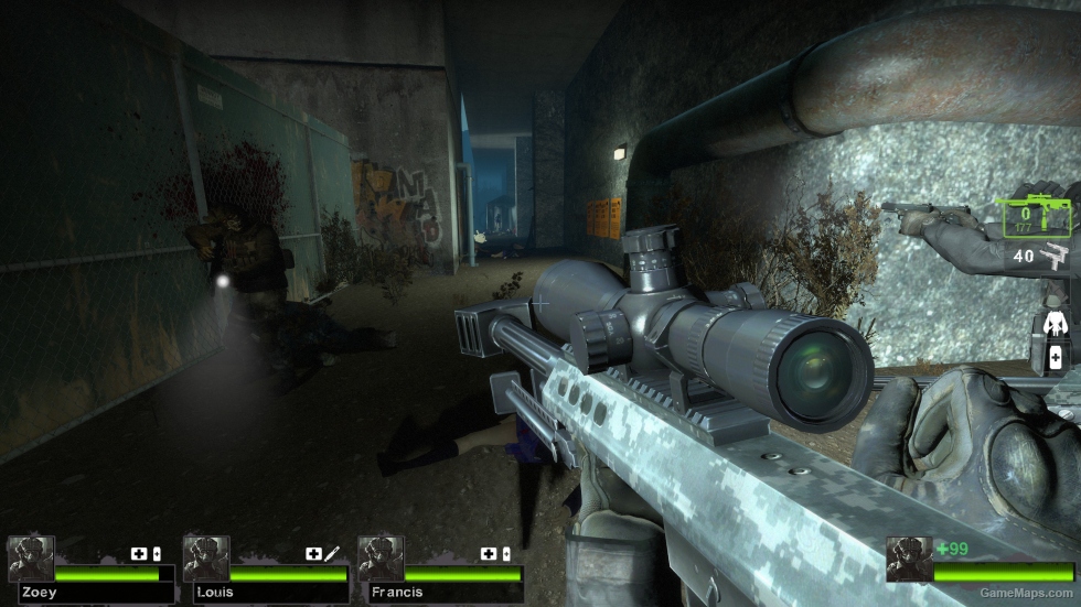 Barrett M95 (military sniper) (Mod) for Left 4 Dead 2 - GameMaps.com