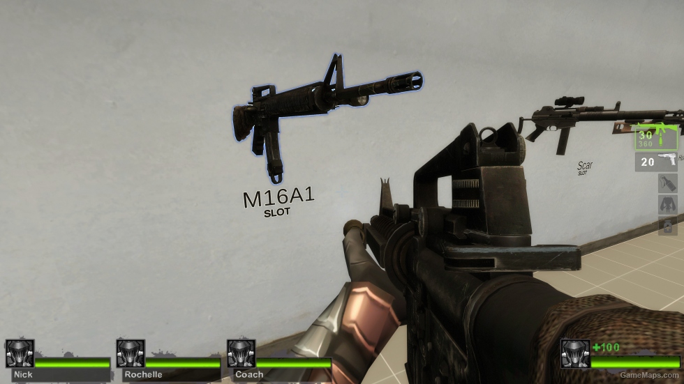 Battlefield 3 M16 With hyper Animation (M16A2) (Mod) for Left 4 Dead 2 ...