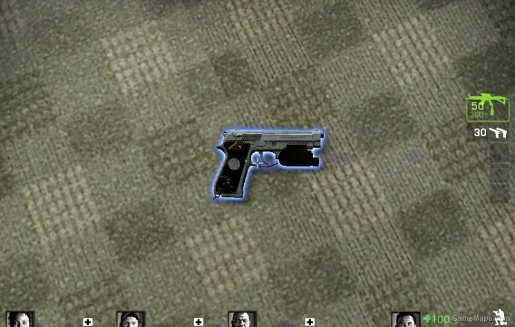 Beretta 92FS (Silver) (Left 4 Dead 2) - GameMaps