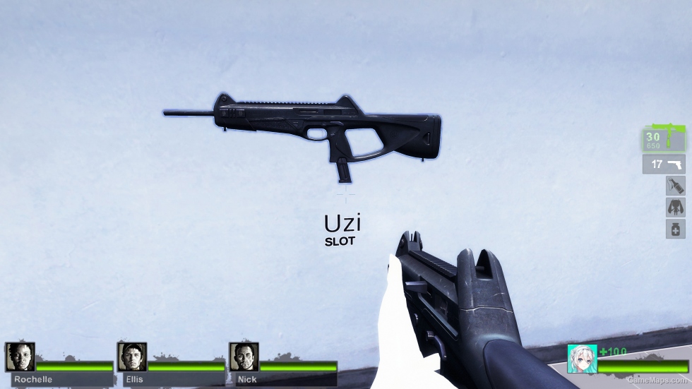 Beretta Mx4 Storm[UZI SMG] (Mod) for Left 4 Dead 2 - GameMaps.com