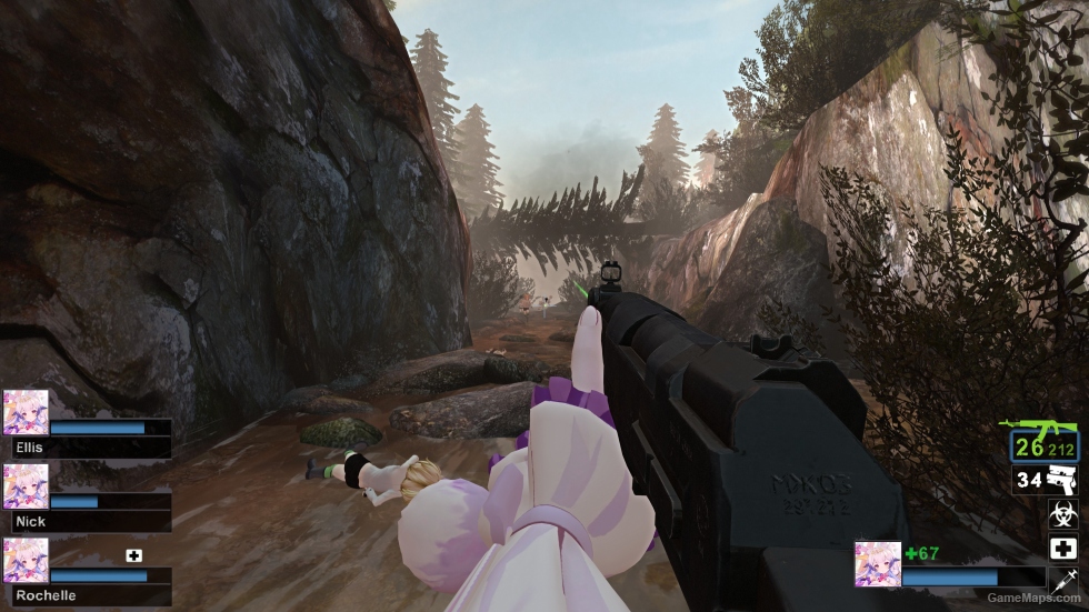 BF4 AN94 [scar] (Mod) for Left 4 Dead 2 - GameMaps.com