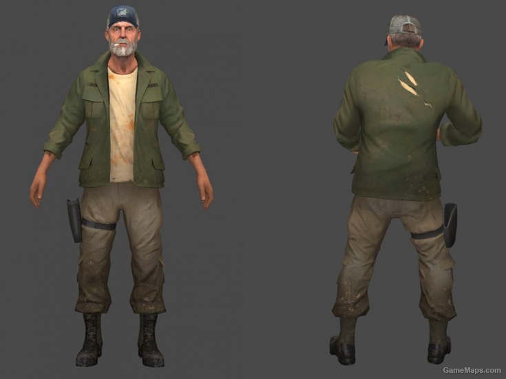 Bill with Cap (Mod) for Left 4 Dead 2 - GameMaps.com